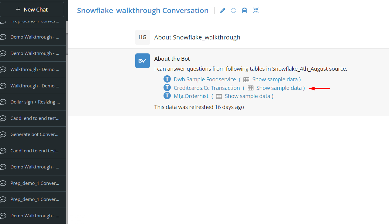 CADDI Chat (Talk to your Data) – Help Center