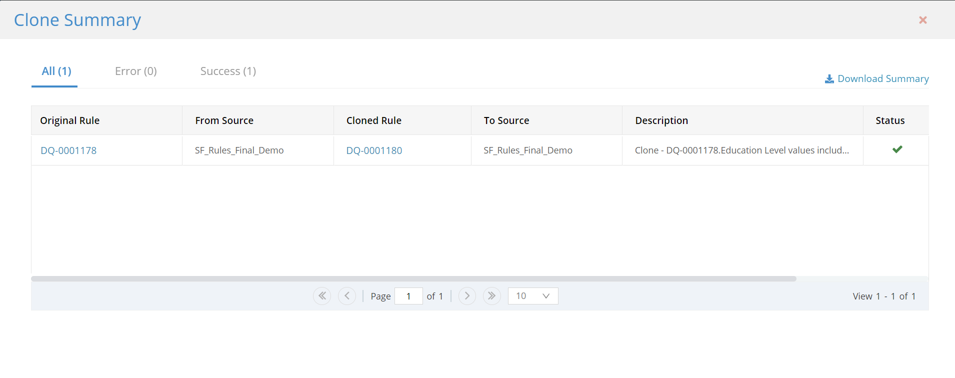 Clone Rule – Help Center
