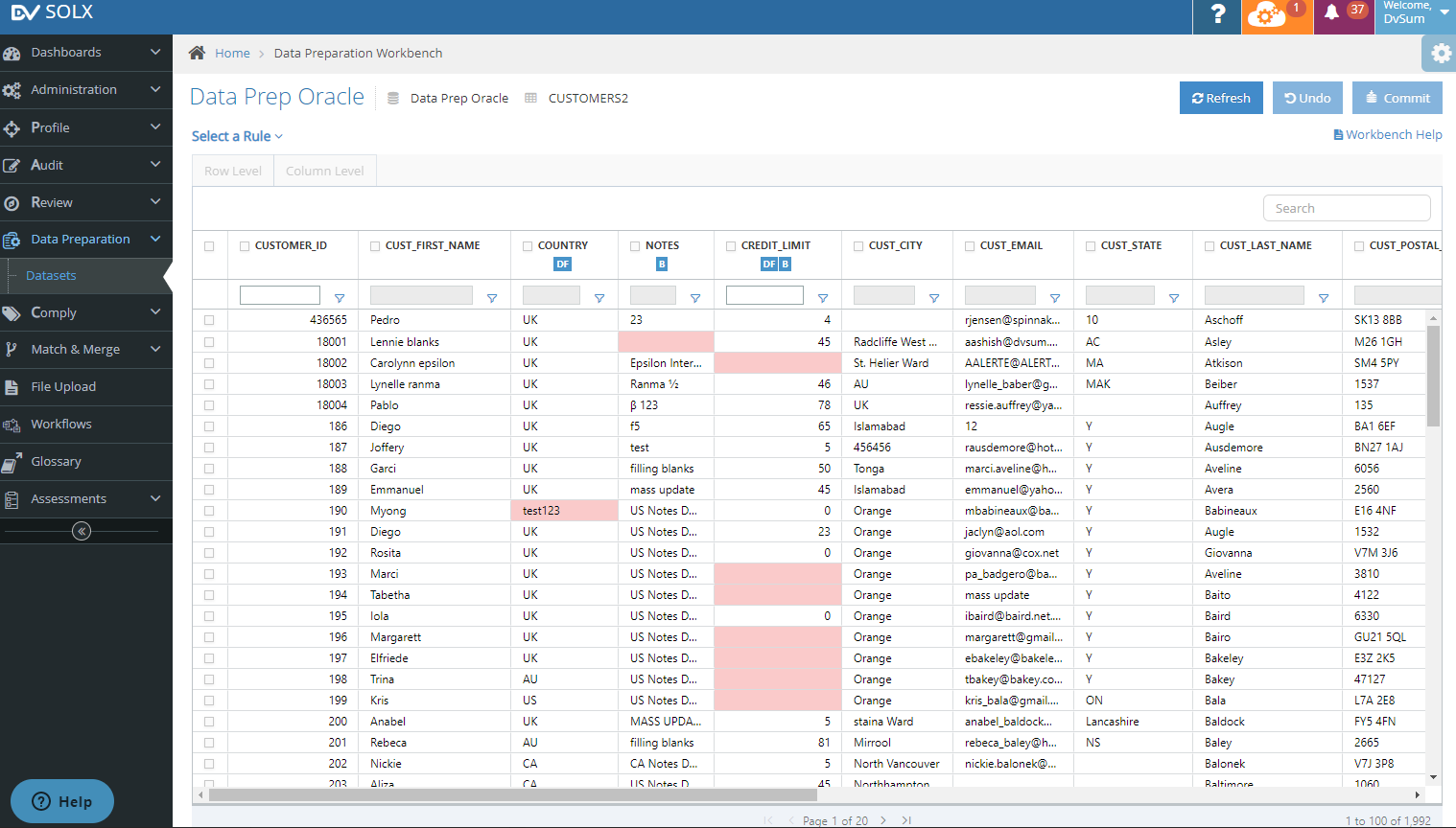 Data Preparation Workbench – Help Center