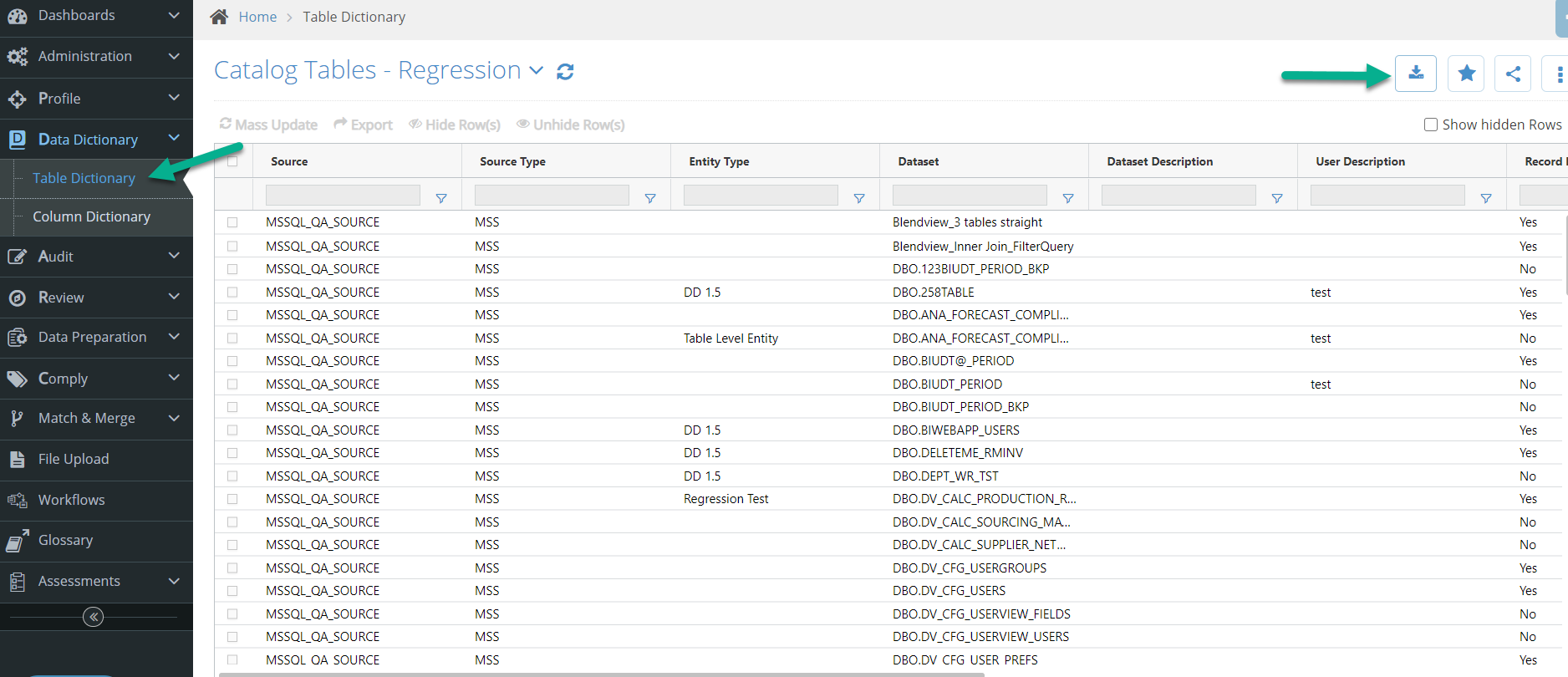 Data Catalog – Help Center
