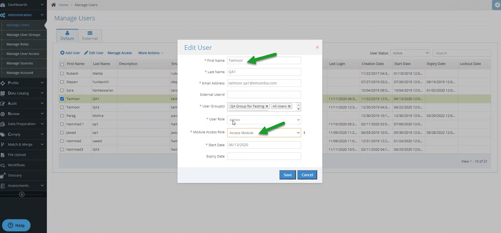 Manage Roles – Help Center