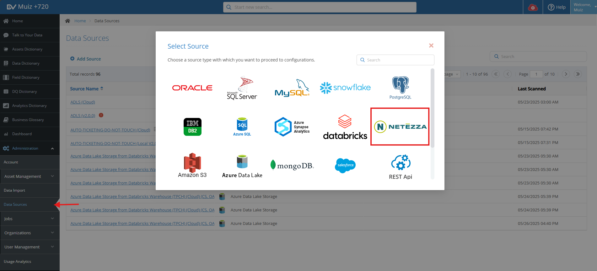 Configure Netezza as a Data Source – Help Center