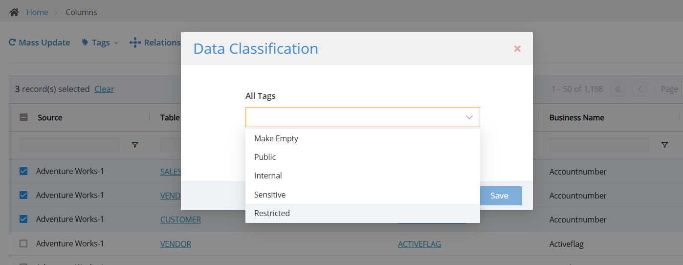 Data Classification – Help Center