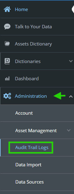 Audit Trail Logs – Help Center